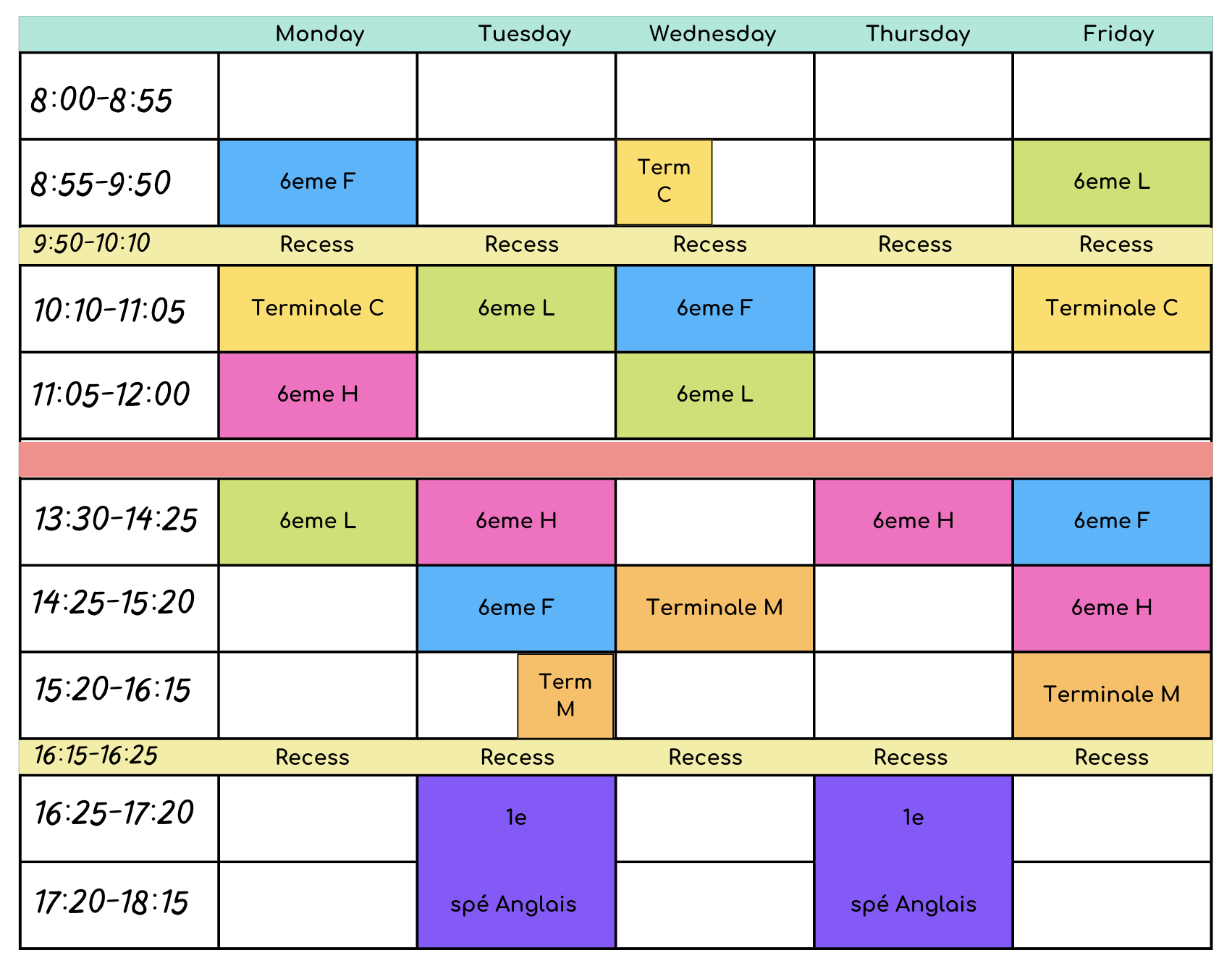 Day in the Life of an American English teacher in France